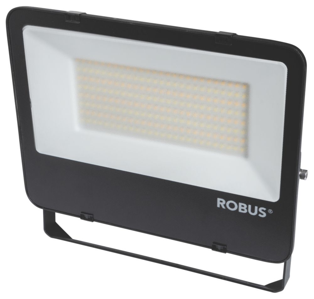 Robus Selest Indoor & Outdoor LED CCT Selectable Floodlight Black 30W ...