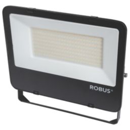Robus Selest Indoor & Outdoor LED CCT Selectable Floodlight Black 30W ...