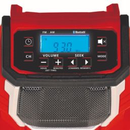 Einhell TC-RA 18 Li BT - Solo 18V Li-Ion Power X-Change AM / FM Radio ...