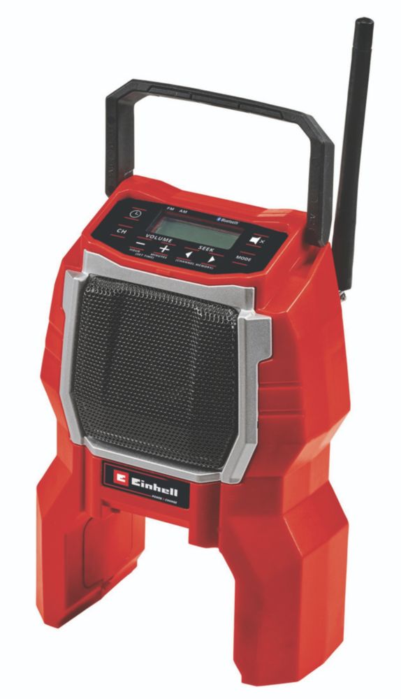 Einhell TC-RA 18 Li BT - Solo 18V Li-Ion Power X-Change AM / FM Radio ...