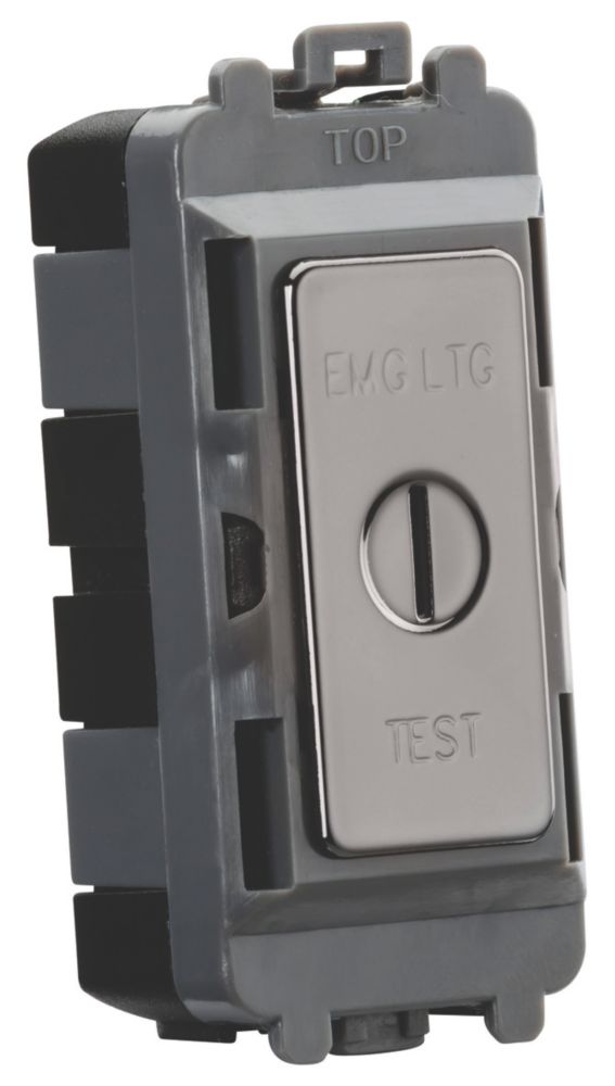 Knightsbridge 20AX Grid DP Emergency Lighting Test Key Switch Black ...