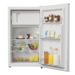 Cooke & Lewis Freestanding Fridge with Ice Box White 475mm - Screwfix