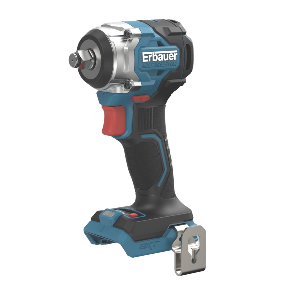 Erbauer ERI1095IPD 18V Li-Ion EXT Brushless Cordless Impact Wrench ...