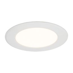 4lite Fixed LED Slim Downlight White 8W 750lm - Screwfix