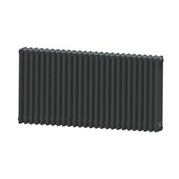 Acova 600mm x 1226mm 7079BTU Volcanic Horizontal 4 Column Radiator ...