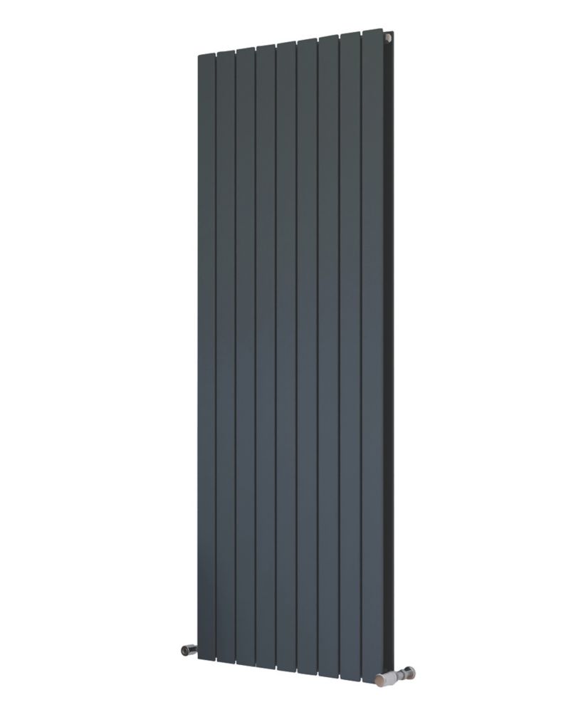 Ximax 1800mm x 670mm 6038BTU Anthracite Vertical Designer Radiator ...