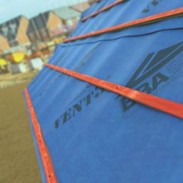 Cromar Vent3 Waterproof Roofing Membrane Blue Upper Surface 50m x 1m ...