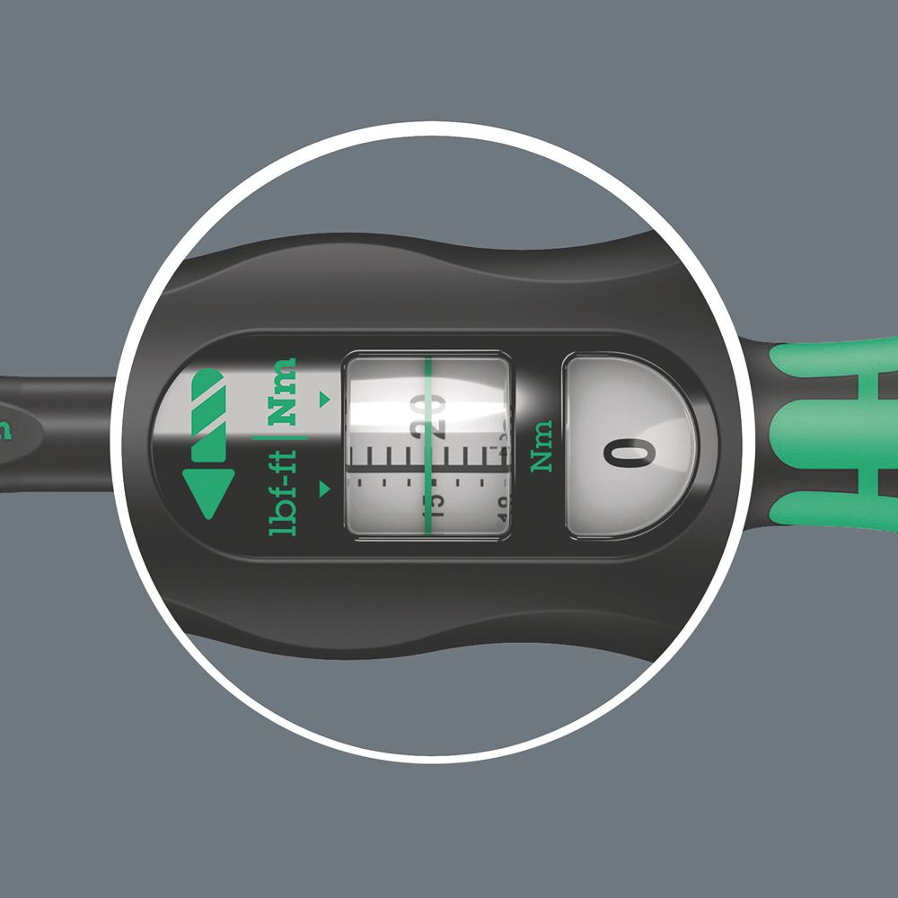 Wera Click Torque A 6 1 Adjustable Torque Wrench Set 20 Pieces Screwfix