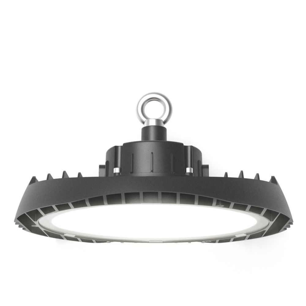4lite Maintained Emergency LED Highbay Black 200W 26,000lm - Screwfix