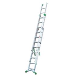 TB Davies Aluminium 5.4m Combination Ladder - Screwfix