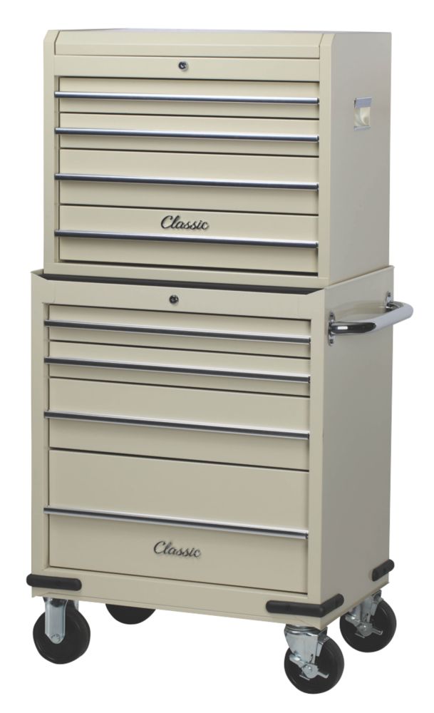 Hilka Pro-Craft 8-Drawer Classic Tool Chest & Trolley | Garage Storage ...