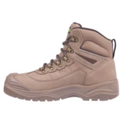 Apache Nelson Size 9 Stone Steel Toe Cap Safety Boots - Screwfix