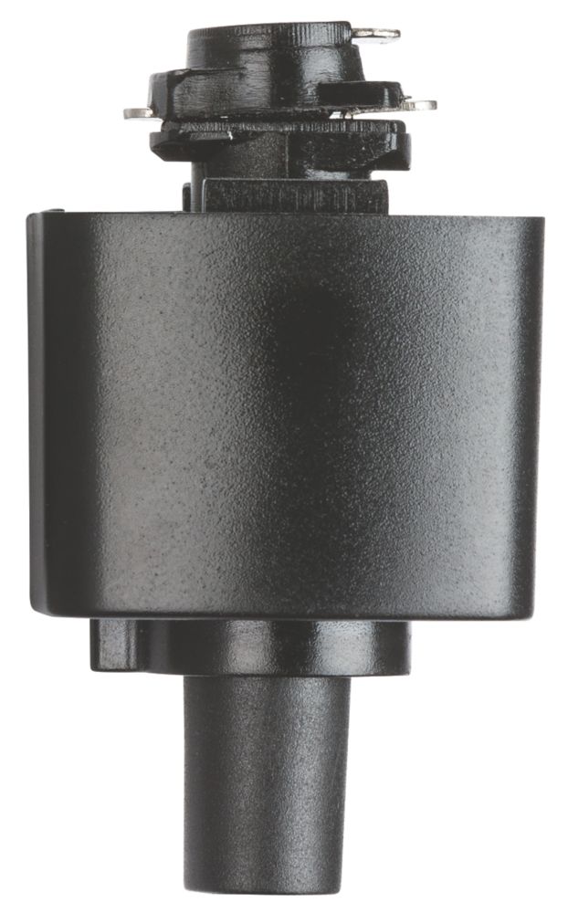 Knightsbridge 1-Circuit Pendant Adaptor Black - Screwfix