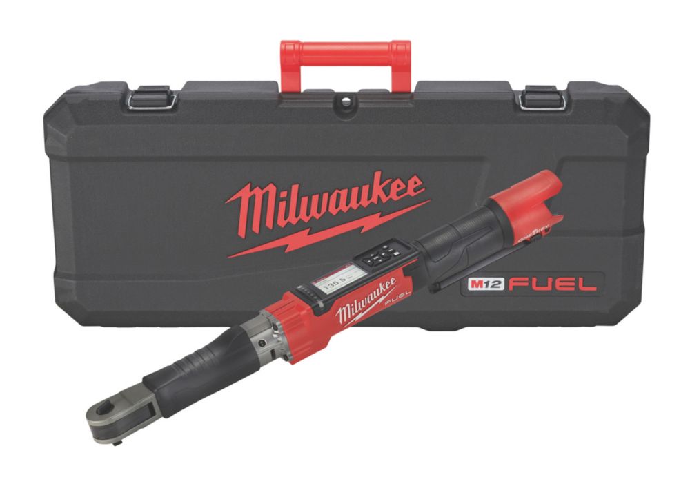 Milwaukee M12 ONEFTR12-0C FUEL 12V Li-Ion RedLithium Brushless Cordless ONE-KEY 1/2" Digital ...