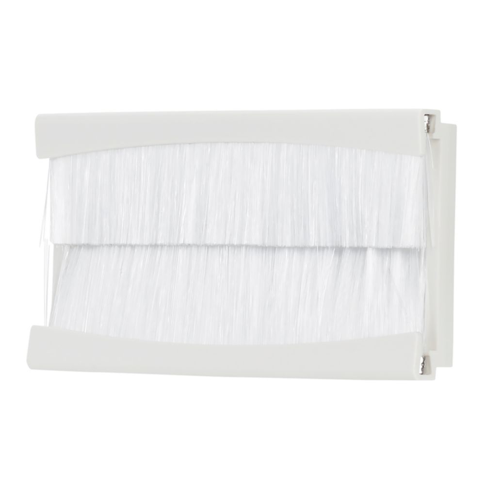 Contactum Modular Brush Flex Outlet White - Screwfix
