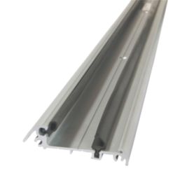 Stormguard Slimline Rain & Draught Excluder Matt Silver 914mm - Screwfix