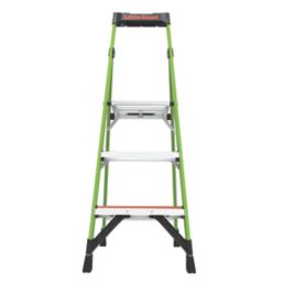 Little Giant Fibreglass 0.84m 3 Step Platform Step Ladder - Screwfix
