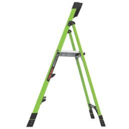 Little Giant Fibreglass 0.84m 3 Step Platform Step Ladder - Screwfix
