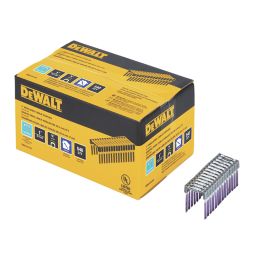 DEWALT Insulated Crown Staples Galvanised 25mm x 19mm 540 Pack - Screwfix