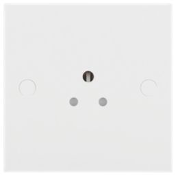 British General 900 Series 2A 1-Gang Unswitched Round Pin Socket White ...