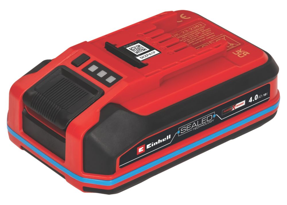 Einhell 18V 4.0Ah Li-Ion SEALED Power X-Change PLUS Battery - Screwfix