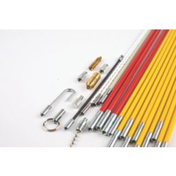 C.K MightyRod Pro Cable Rod Super Set 12m 22 Pieces - Screwfix