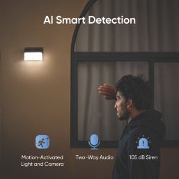 Eufy S120 Rechargeable Battery-Operated White Wireless 2K Outdoor Solar ...