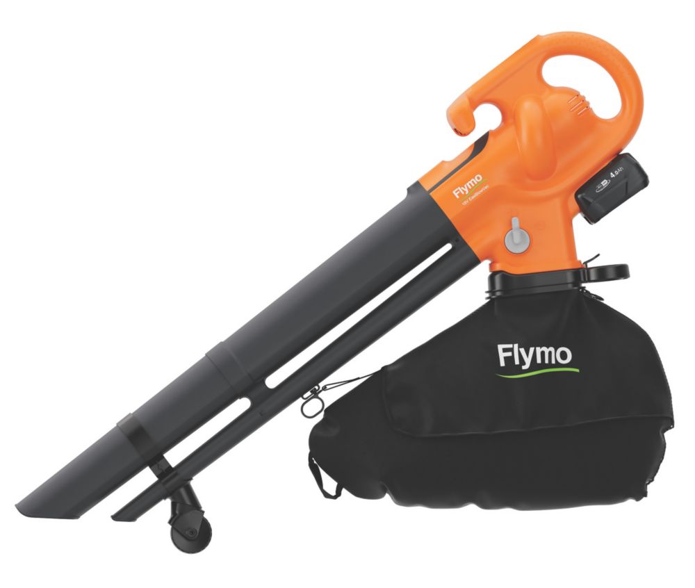 Flymo 970765701 18V 1 x 4.0Ah Lithium Power for All Cordless Blower ...