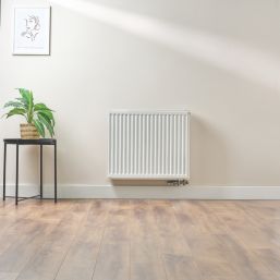 Time 600mm x 700mm 6179BTU White Type 33 Convector Radiator - Screwfix