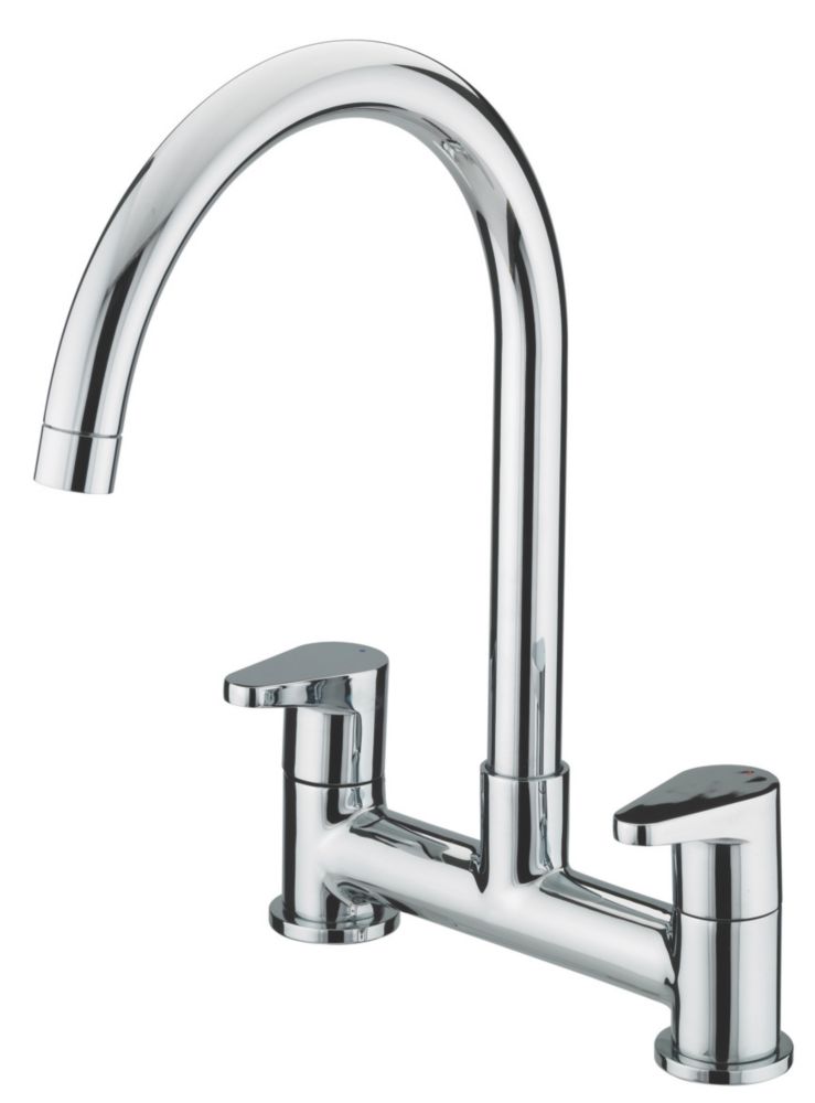 Bristan QST DSM C Quest Surface Mounted Deck Sink Mixer Kitchen Tap ...