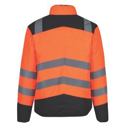 Regatta Hi-Vis Thermal Jacket Orange/Navy Large 41" Chest - Screwfix