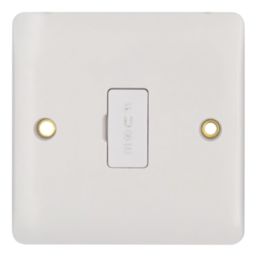 Vimark Pro 13A Unswitched Fused Spur White - Screwfix