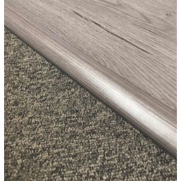 Unika Dark Grey Oak MDF Flooring Ramp 900mm - Screwfix