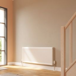 Flomasta 500mm x 1200mm 3327BTU White Type 11 Convector Radiator - Screwfix