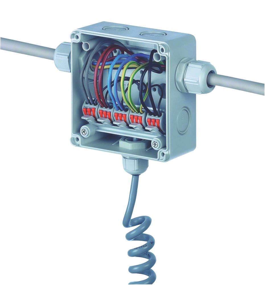 Outdoor Electrical Junction Box 2 Way IP66 Waterproof Junction Box