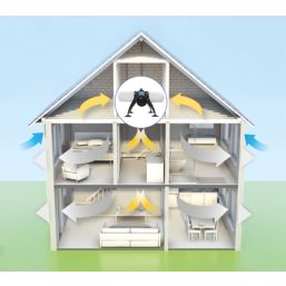 Vent Axia Pure Air Home Positive Input Ventilation 240V Screwfix