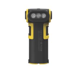 LEDlenser EXC7R Rechargeable LED ATEX Torch Black/Yellow 400lm - Screwfix