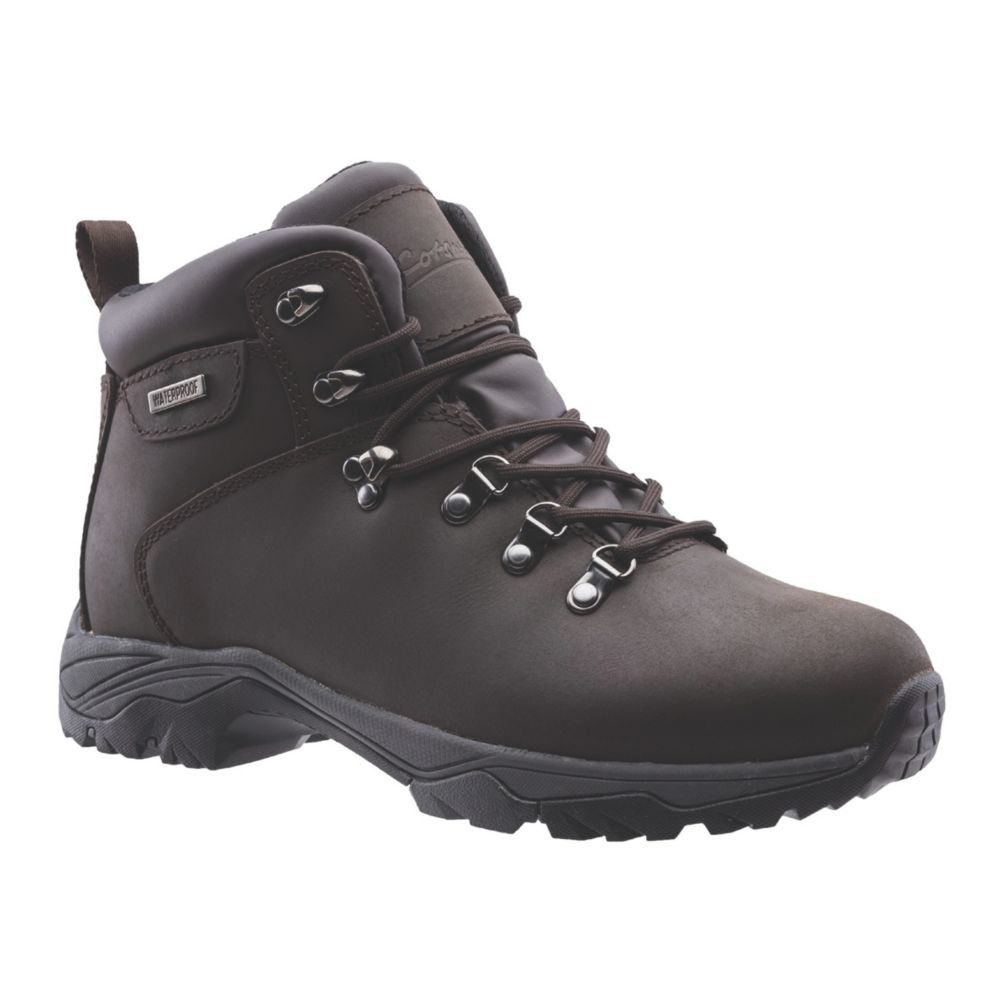 Cotswold Nebraska Hiker Size 8 Dark Brown Waterproof Non Safety Work ...