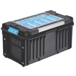 OX Pro Tooltrek Tote Tool Box with Organiser Top 21¼" - Screwfix