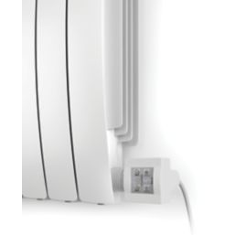 Terma Camber Wall-Mounted Smart Designer Radiator White 1000W - Screwfix