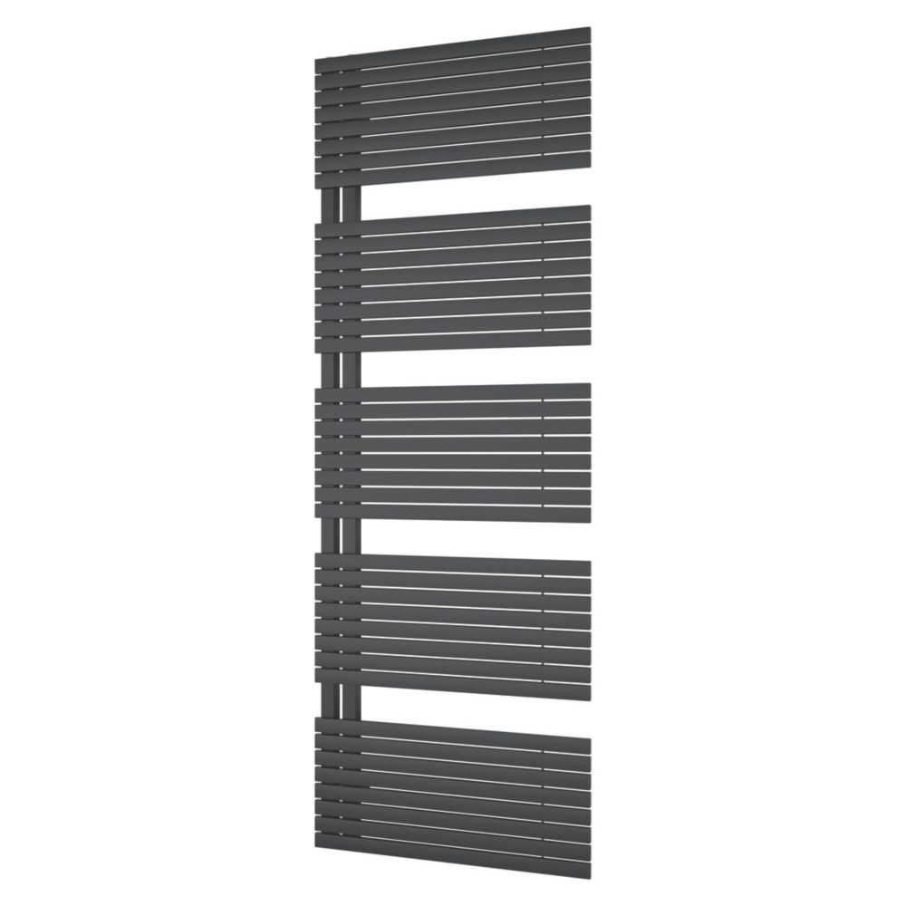 Ximax Watson Open 1675mm x 600mm 2689BTU Anthracite Vertical Towel ...