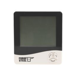 Forge Steel Thermometer & Hygrometer - Screwfix