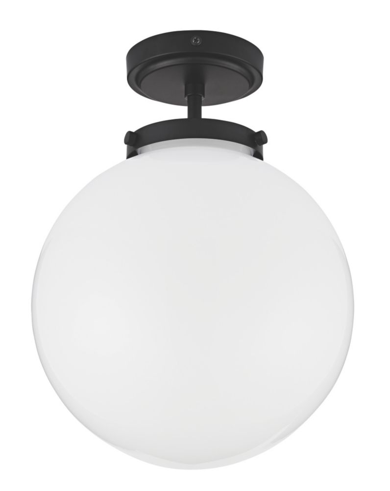 Spa Porto Ceiling Light Fitting Black - Screwfix