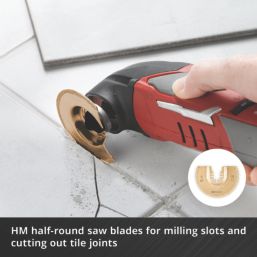 Einhell Multi-Material Multi-Tool Accessory Kit 10 Pieces - Screwfix