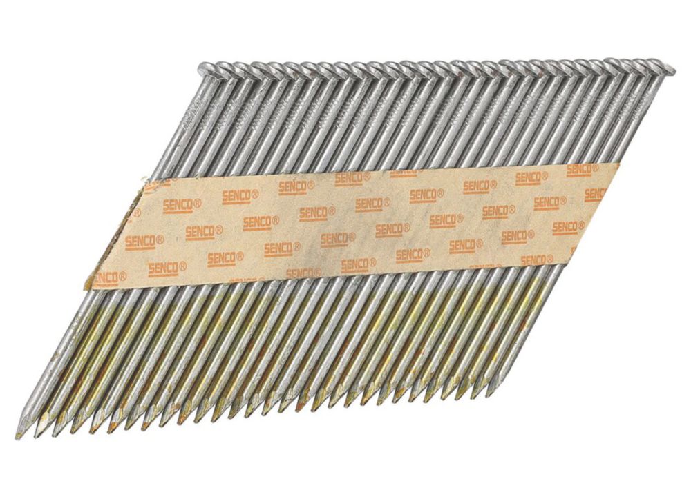 Senco Stainless Steel Strip Nails 2.8mm x 90mm 2000 Pack - Screwfix