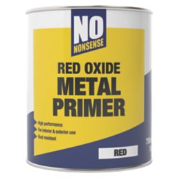 No Nonsense Red Oxide Metal Primer & Undercoat 750ml - Screwfix