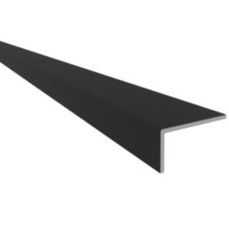 Rothley Matt Black Decorative Angle 2m x 20mm x 30mm - Screwfix