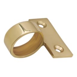 Smith & Locke Sash Window Ring Pull Polished Brass 42mm x 45mm - Screwfix