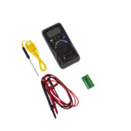Kewtech AC/DC Multimeter & Temperature Probe 600V - Screwfix