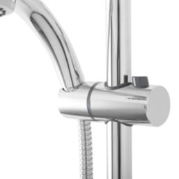 Highlife Bathrooms Retro Fit Shower Kit Chrome - Screwfix
